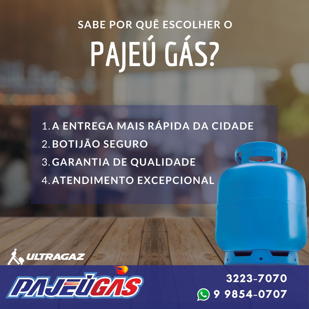 Sabe por quê escolher o Pajeú Gás? – Pajeú Gás